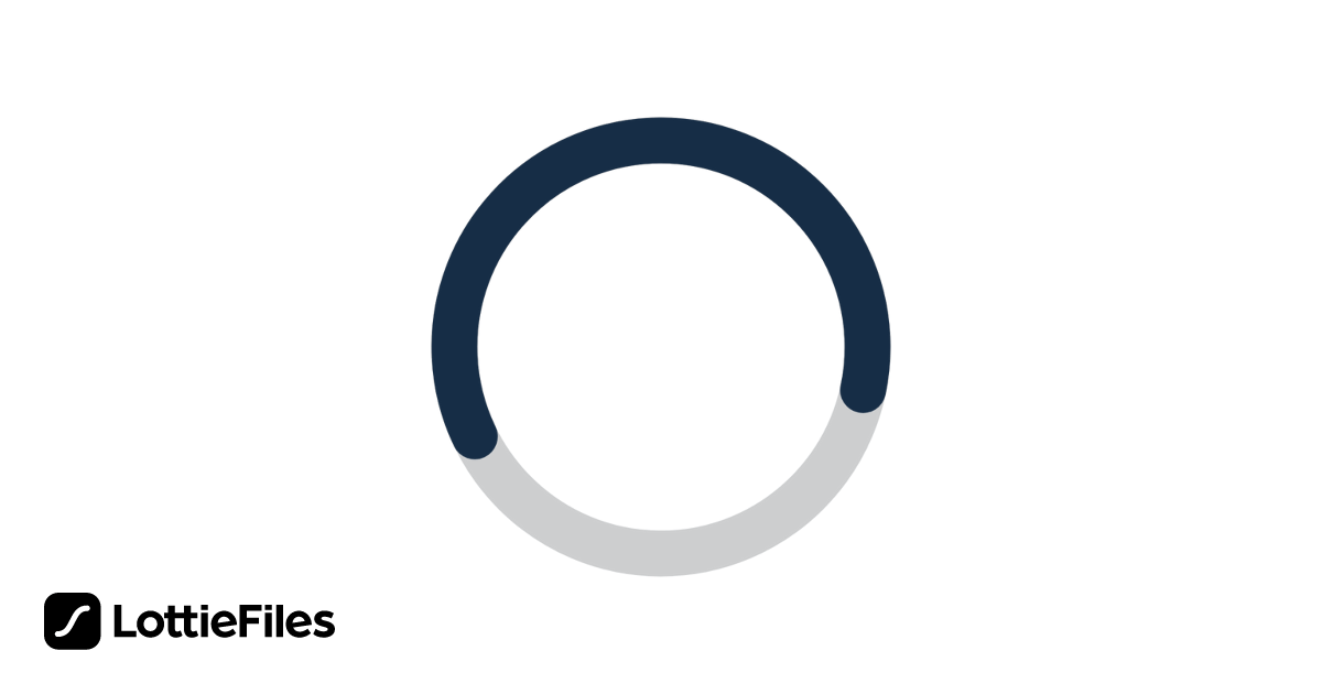 Free progress cirlce loading Animation by Leanytha Leanytha | LottieFiles