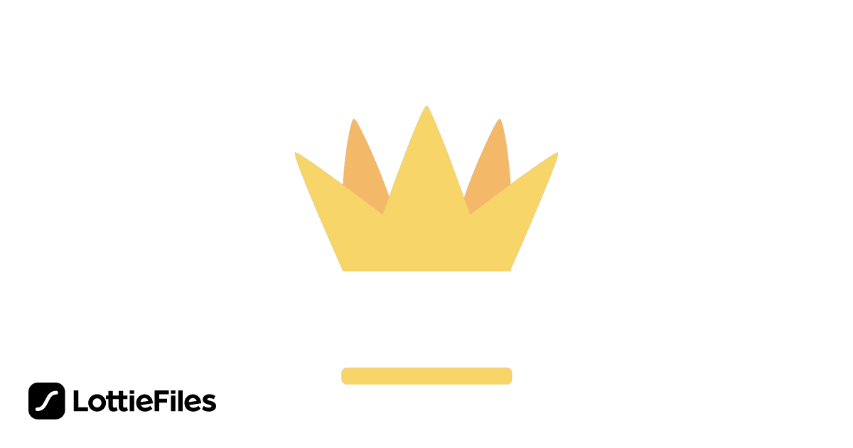 Free Crown Animation by Afif Ridwan | LottieFiles