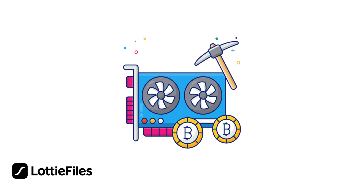 Free Bitcoin GPU Card ICON Animation Animation by Rayhan | LottieFiles