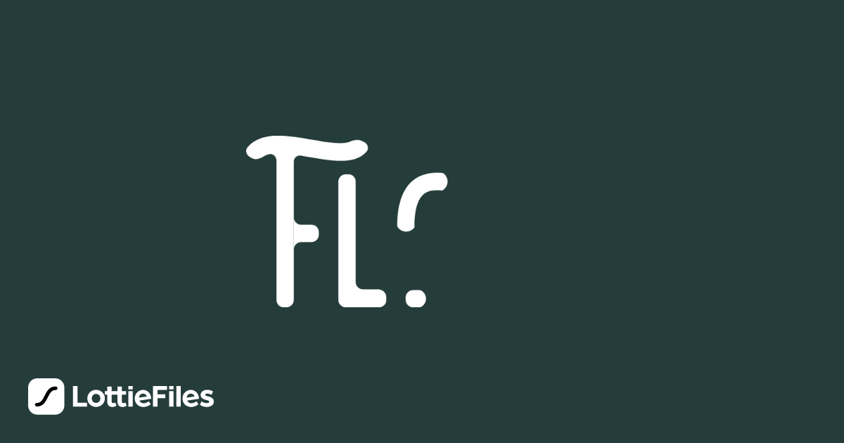 Free Flori Logo Animation Animation by Nicolas Fol | LottieFiles