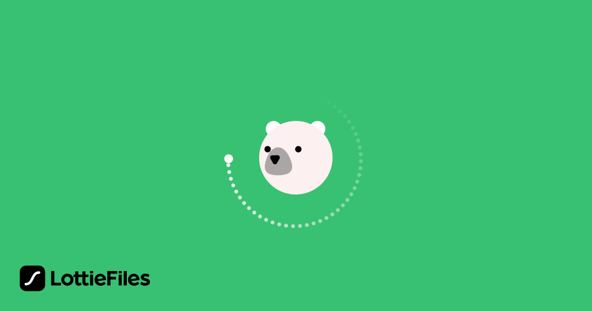Free loading bear Animation by puput Santoso | LottieFiles