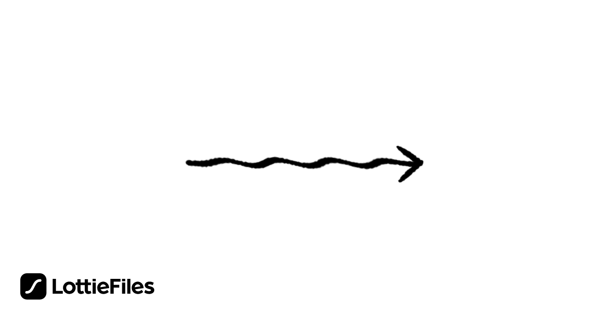 Free Wavy arrow Animation by Milan Camus | LottieFiles