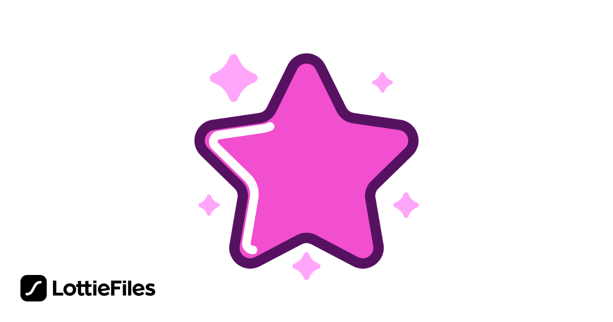 Free Pink Star Animation by Alex Espinel | LottieFiles