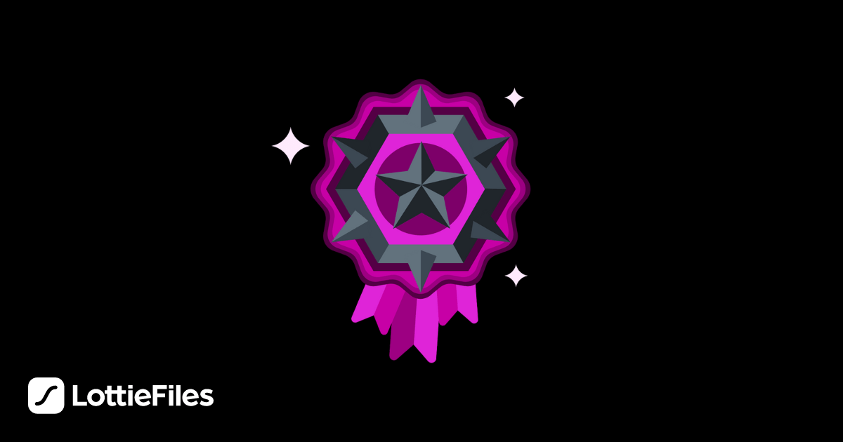 Free Badge Animation by Shafiqah Hazarin | LottieFiles