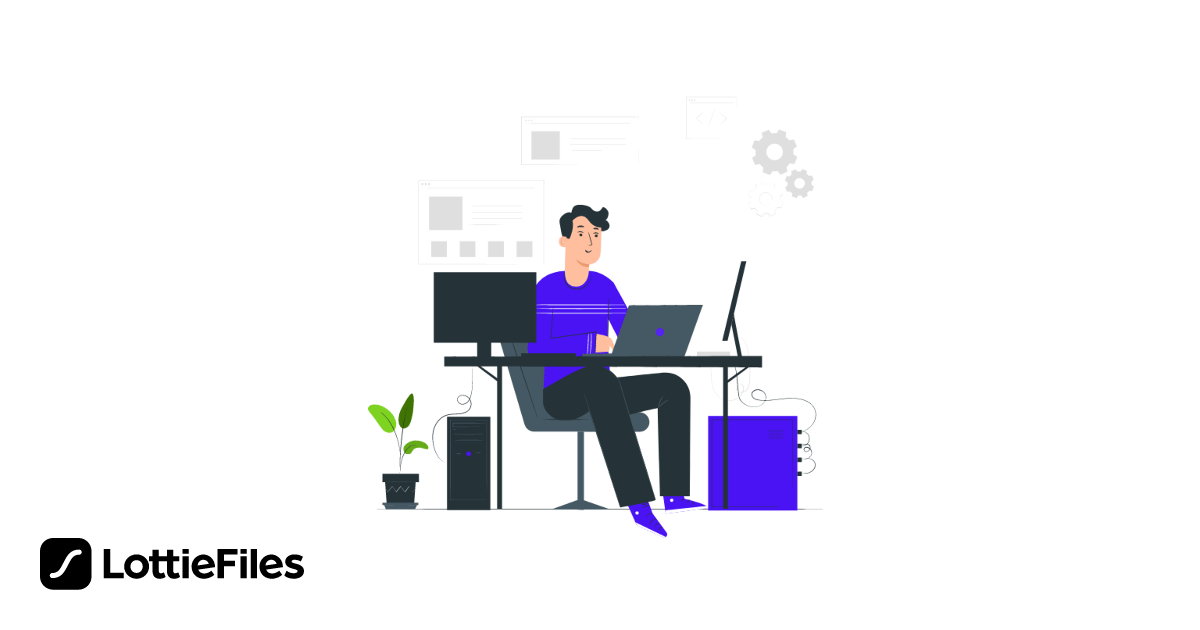 Free Developer Animation by Bolt UIX | LottieFiles