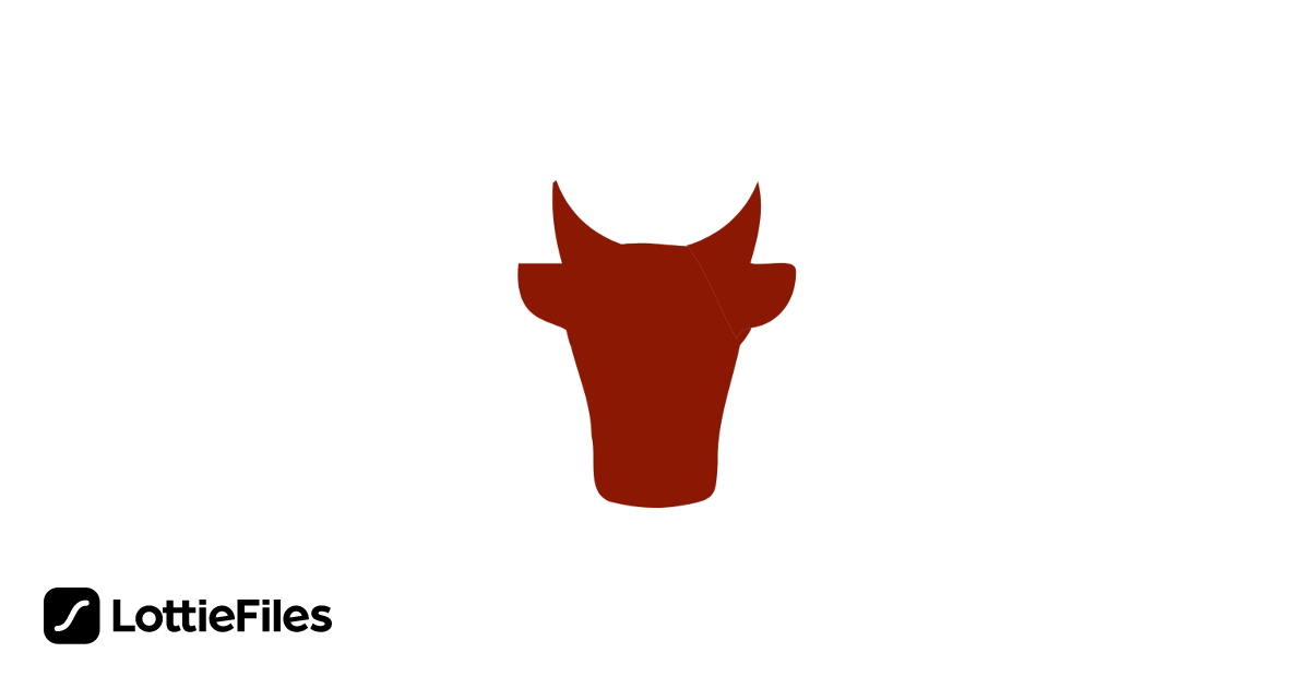 Free Rodation cow's face Animation by Akiko | LottieFiles