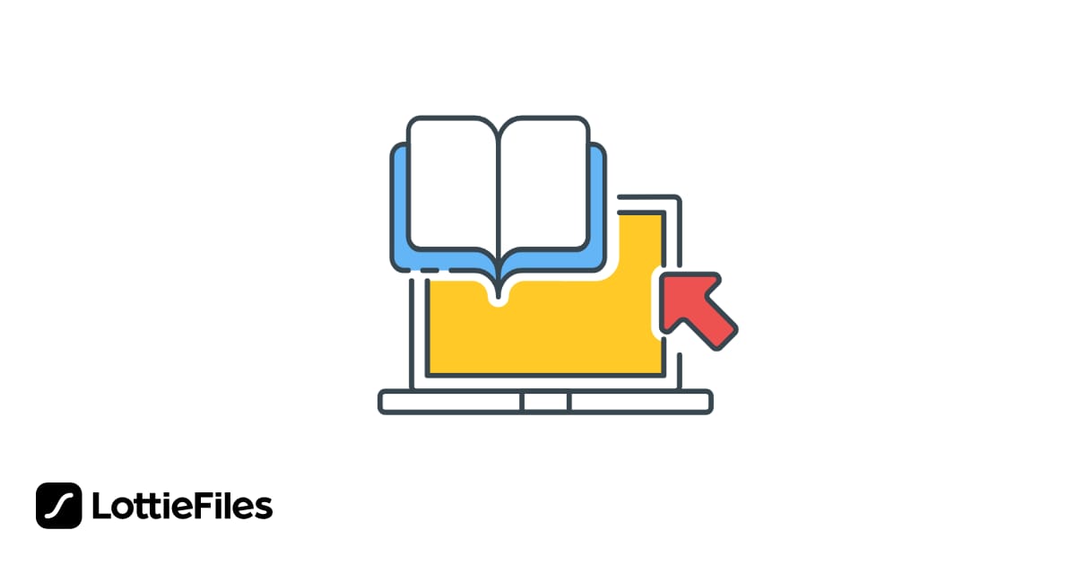 Free reading icon Animation by Aniee | LottieFiles