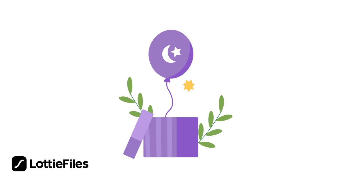 Ramadan Kareem Gift Box By Abdul Latif Lottiefiles
