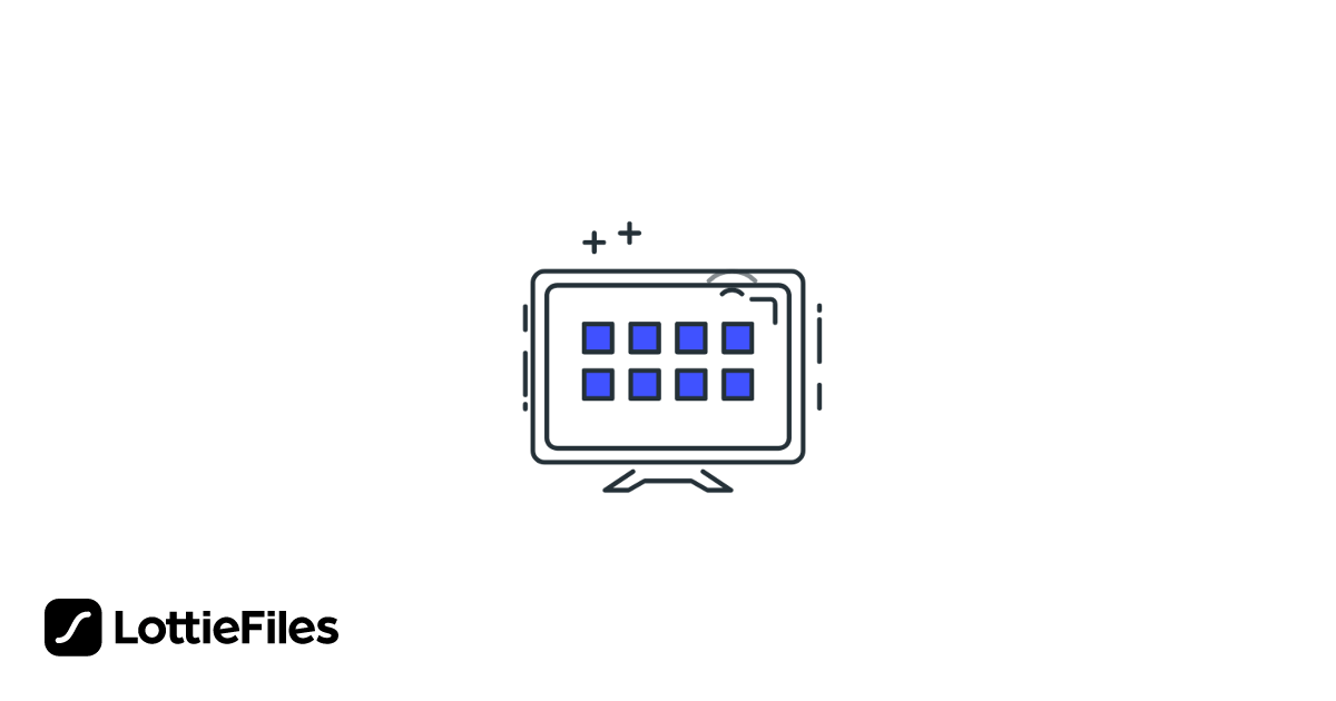 Free Smart TV Animation by Mehboob Qureshi | LottieFiles