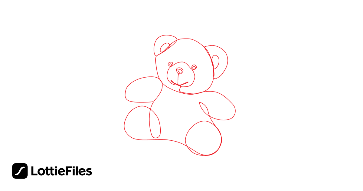 Free Teddy Bear Animation by Akbar Ali | LottieFiles