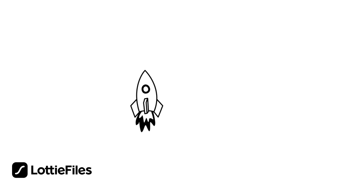 Free Rocketship Animation by funny jokename | LottieFiles