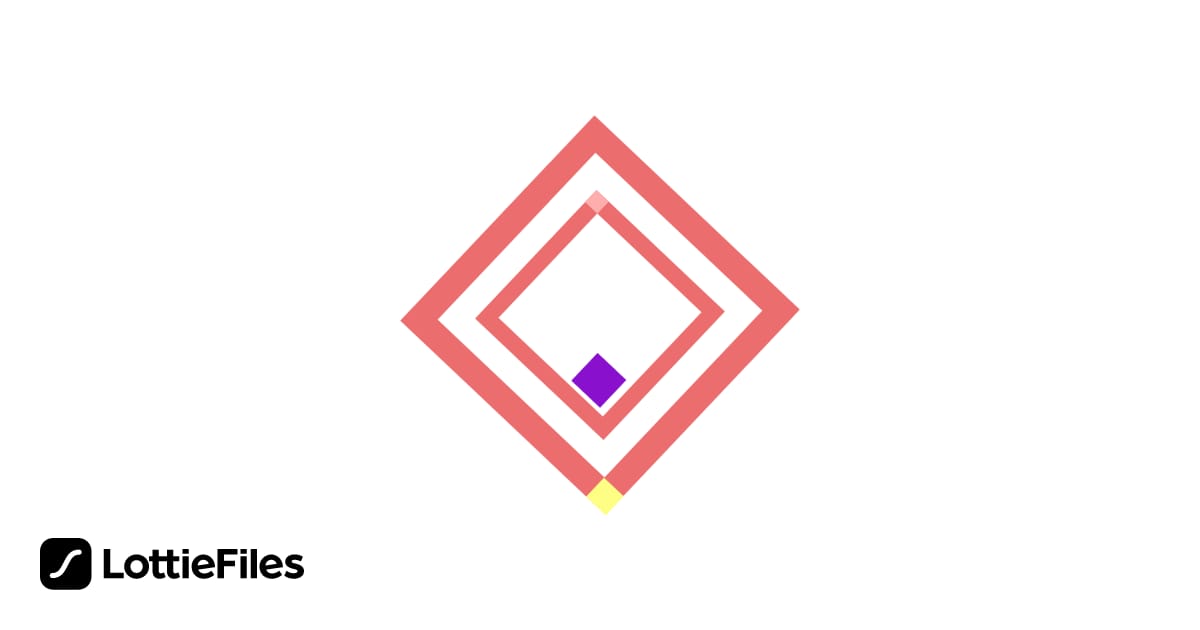 Free Dotted diamond shape animation Animation by Abdul Latif | LottieFiles