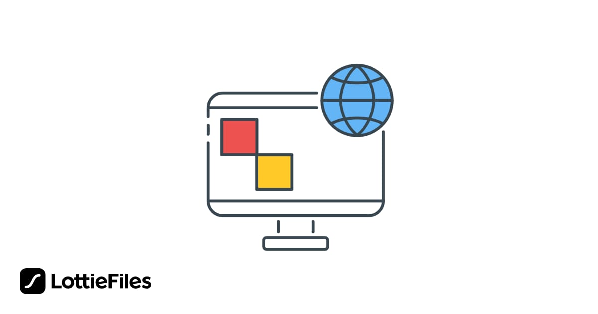 Free web icon Animation by Aniee | LottieFiles