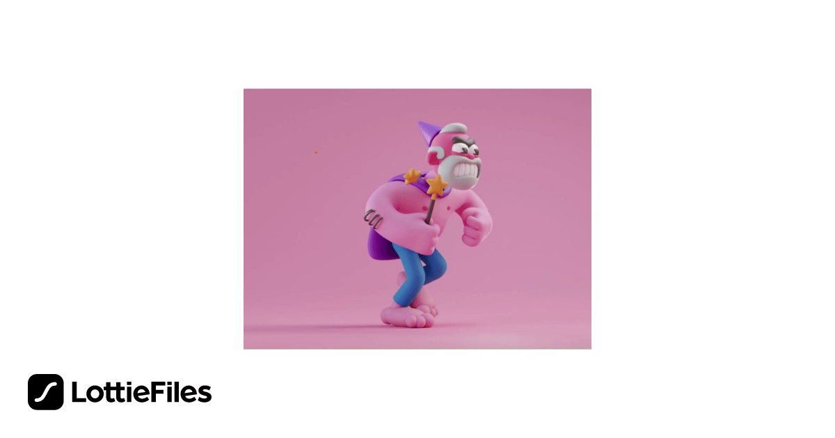 Free 3D Angry Walk Animation by Irfan M. | LottieFiles