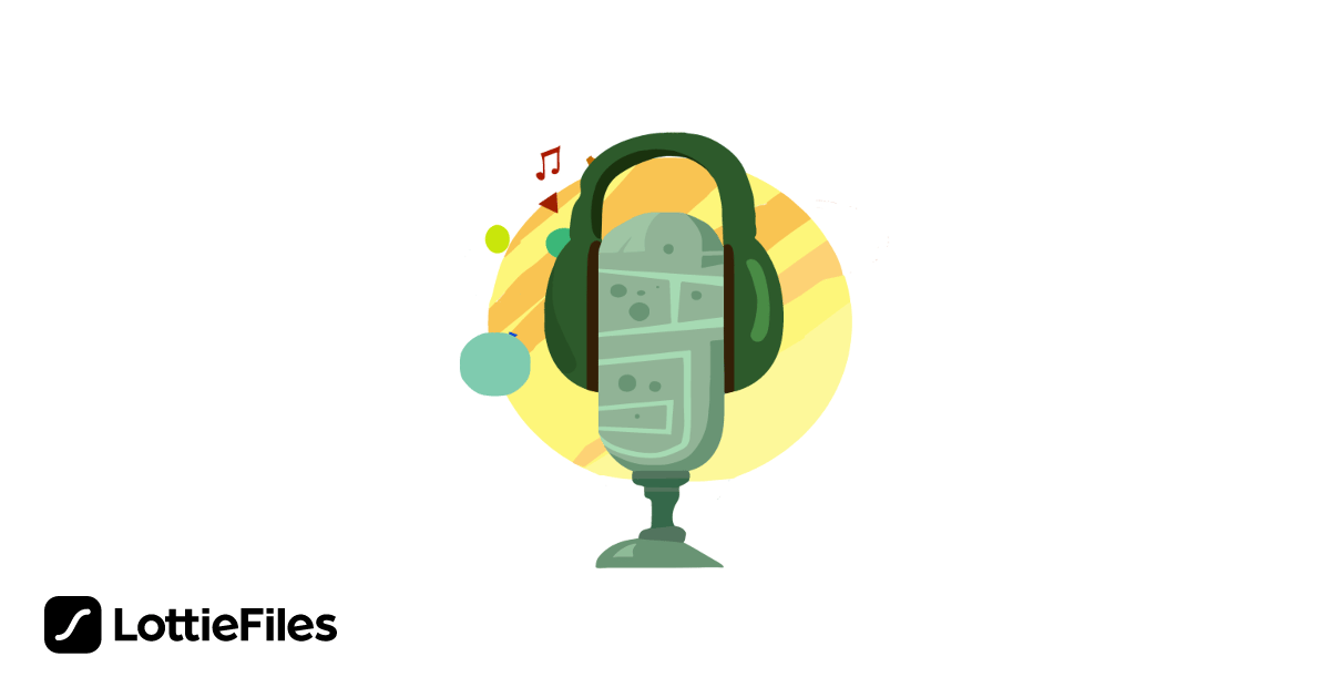 Free Microphone animation Animation by Ilija Stepanovic | LottieFiles