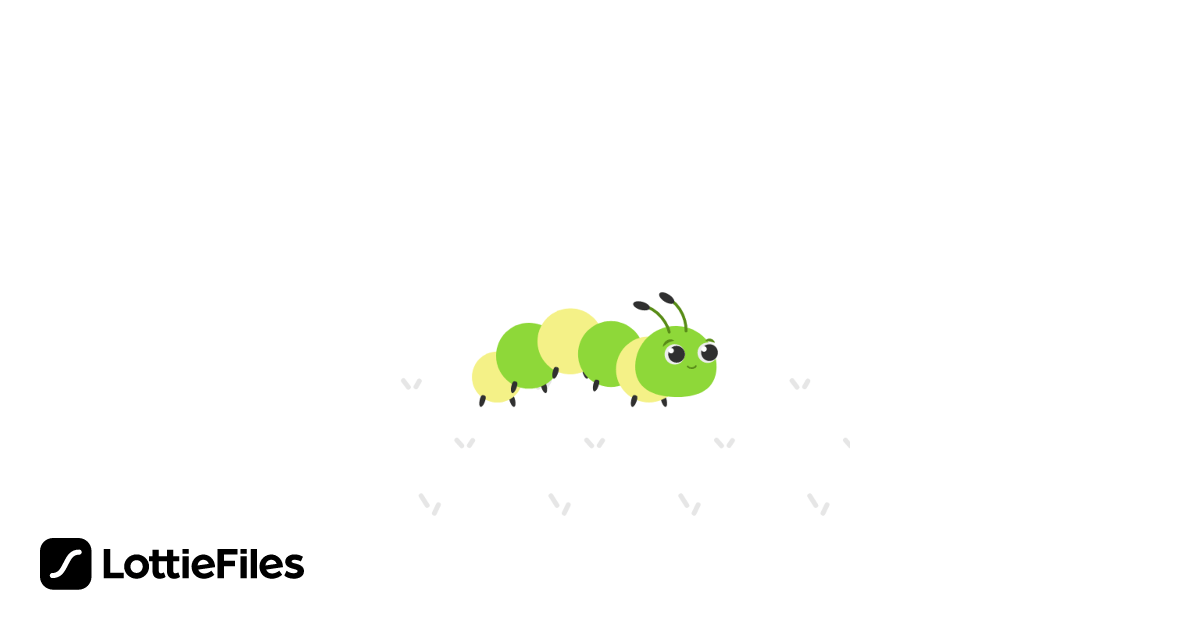 Free Inchworm Character Animation Animation by Bayu Febrianto | LottieFiles