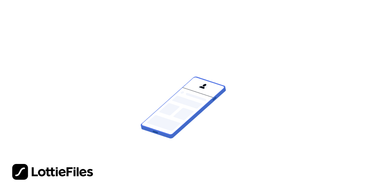 Free Isometric Mobile Lottie Animation Animation by SM Rony | LottieFiles