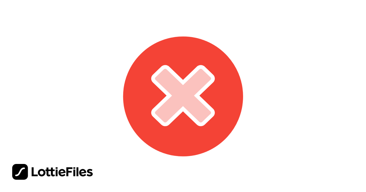 Free Icon error Animation by Gilson Santos | LottieFiles