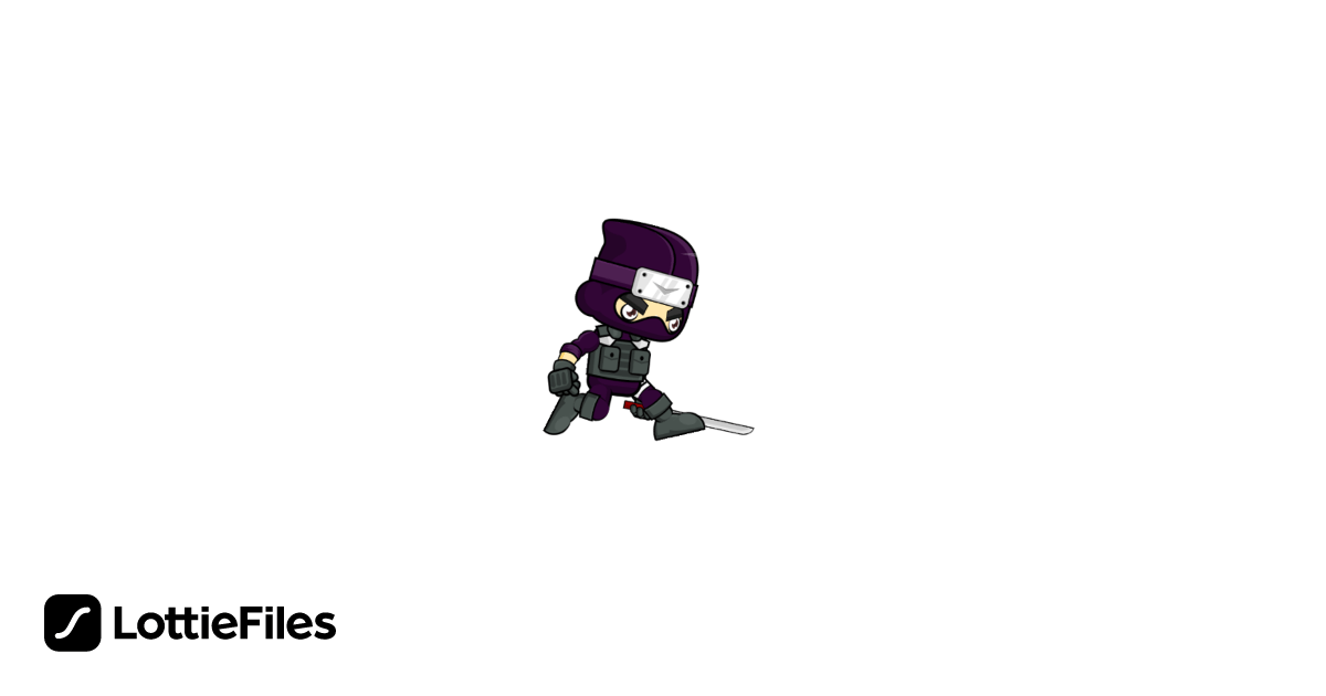 Free Ninja Character Jumping Attack Animation Animation by Tam Doan ...