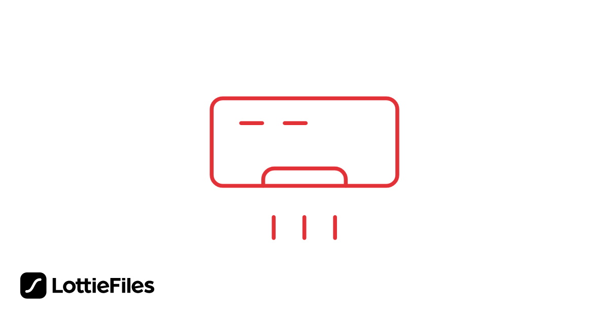 Free Aircon Animation by Milkcarte | LottieFiles