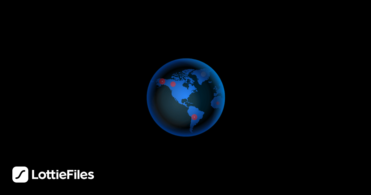 Free Globe Animation by Aneesh Ravi | LottieFiles