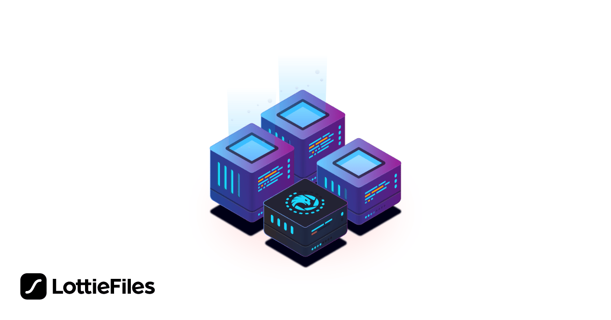 Free Running Server Animation by arcyia | LottieFiles