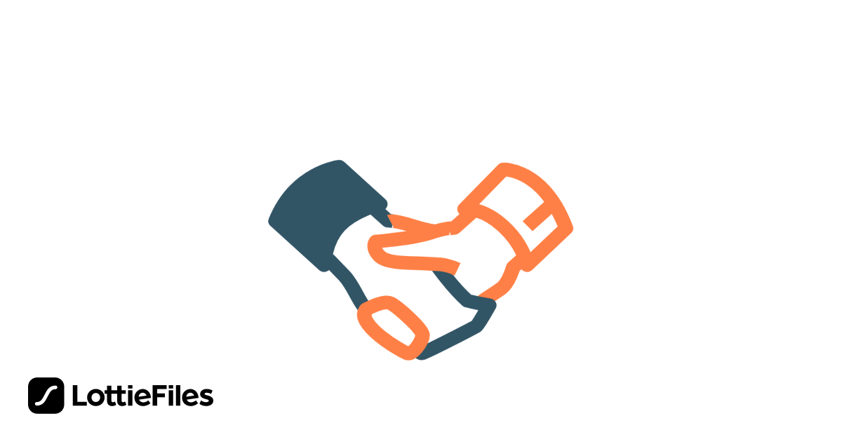Free Handshake Animation by Brian Lovelace | LottieFiles