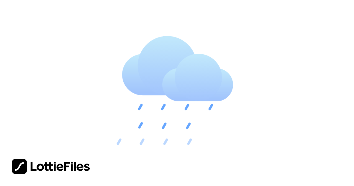 Free rain Animation by salvatore jotto piccinato | LottieFiles