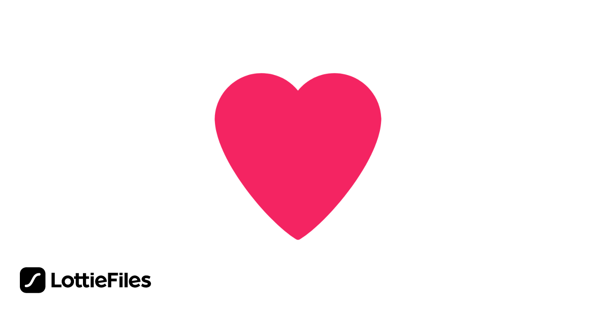 Free Red Heart Animation by Yossi Guetta | LottieFiles