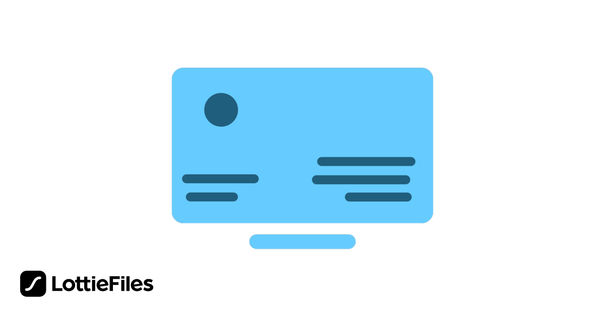 Free Blue Ux Animation by Neil Fernandez | LottieFiles