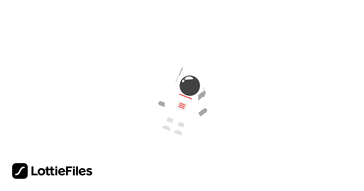 Free Classic astronaut character Animation by Abdul Latif | LottieFiles