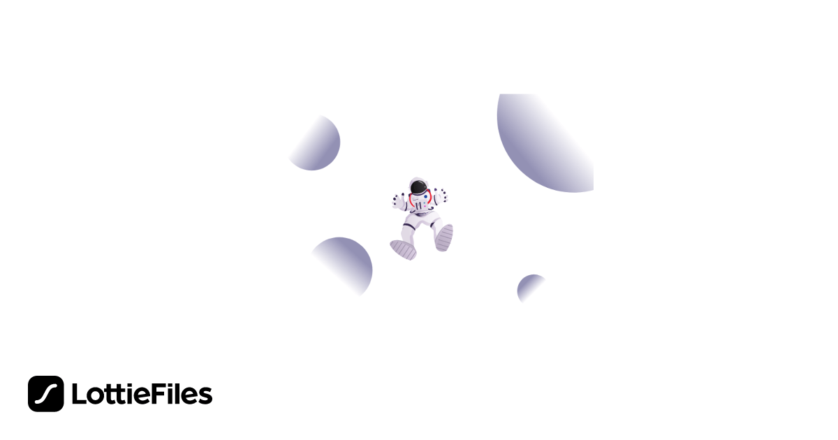 Free Modern astronaut character Animation by Abdul Latif | LottieFiles