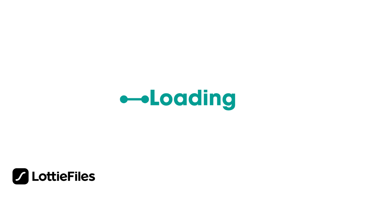 Free Rotate loading logo preloader Lottie JSON animation Animation by ...