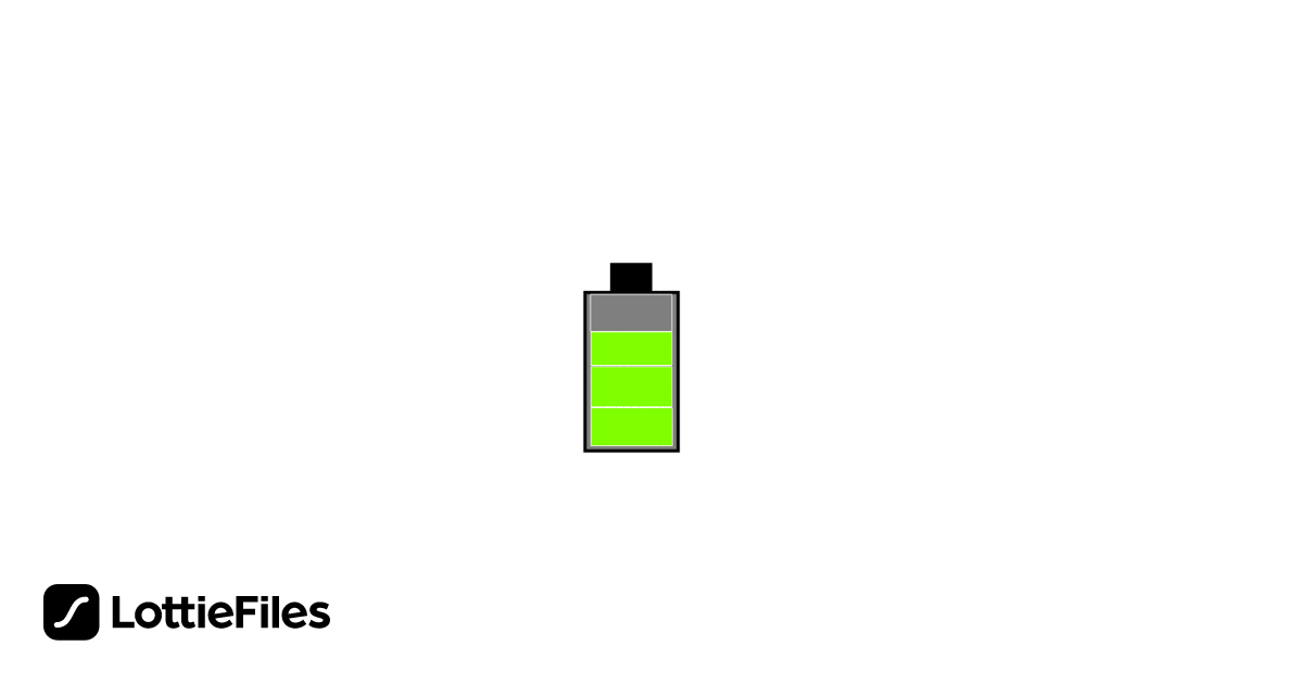 Free battery charger Animation by Aslan Ayyldz | LottieFiles