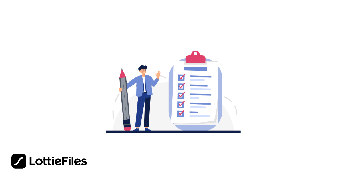 Free Man with Task Animation by Creative Salt & Pepper | LottieFiles