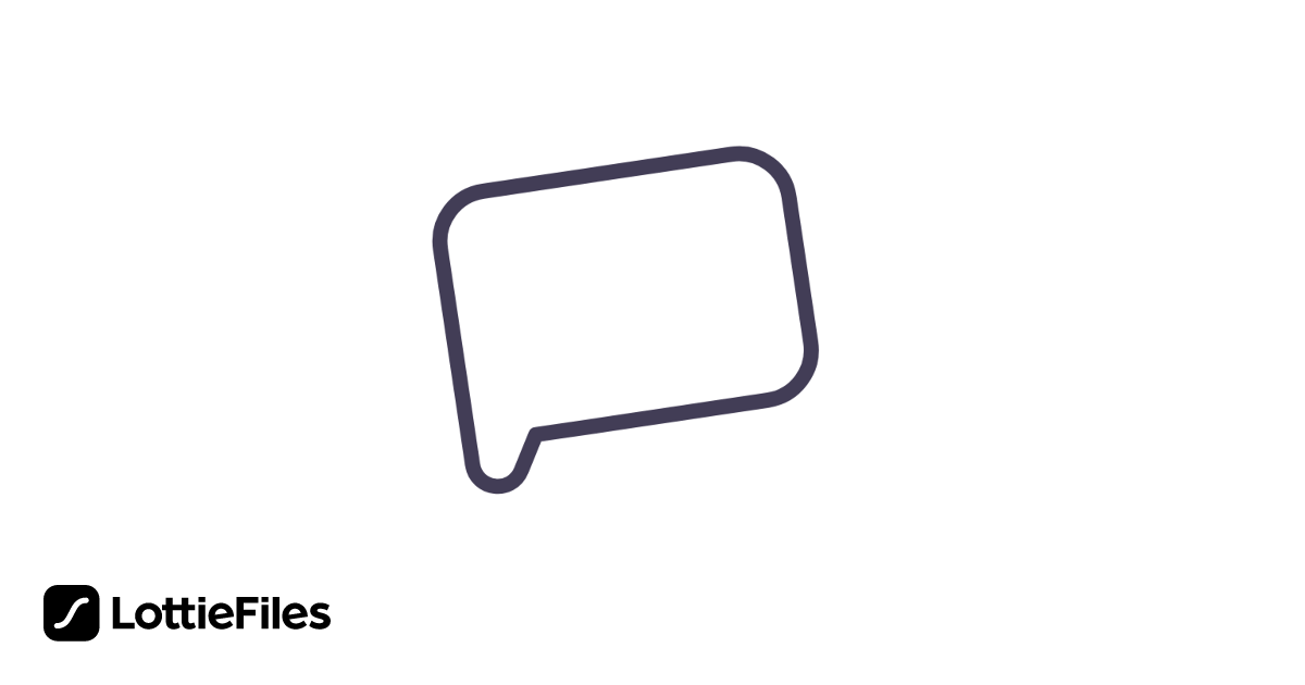 Free Comment Animation Animation by Khadija Arif | LottieFiles