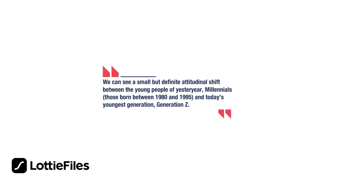 Free GenZ-02 Animation by Neil Tierney | LottieFiles