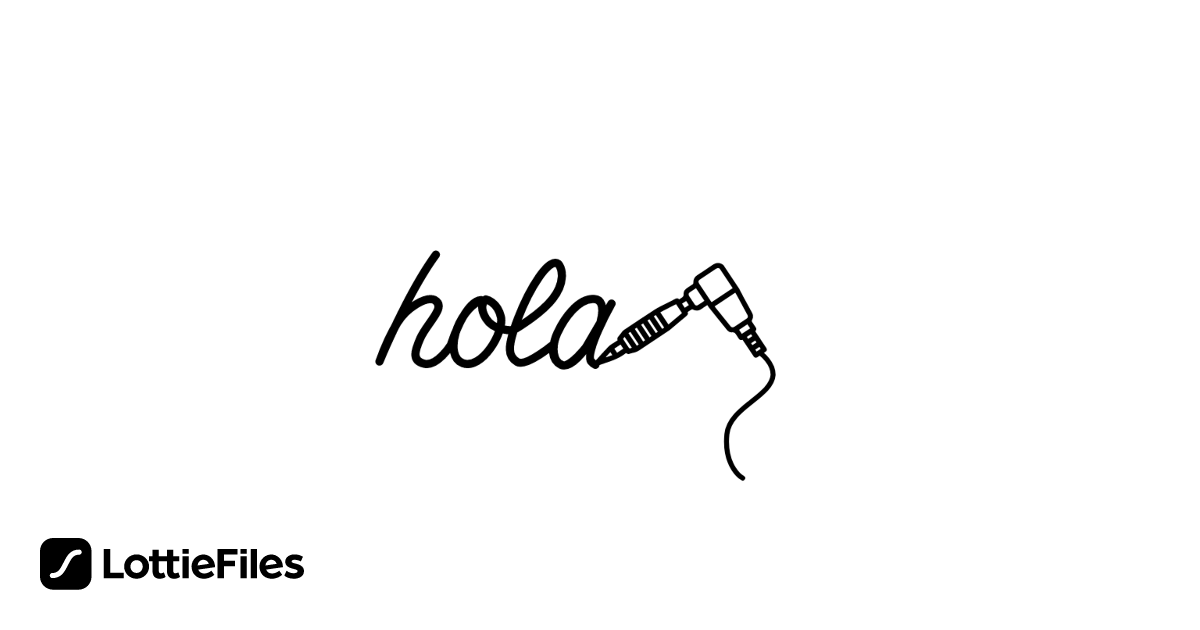 Free Hola Animation by PuliGraphics | LottieFiles