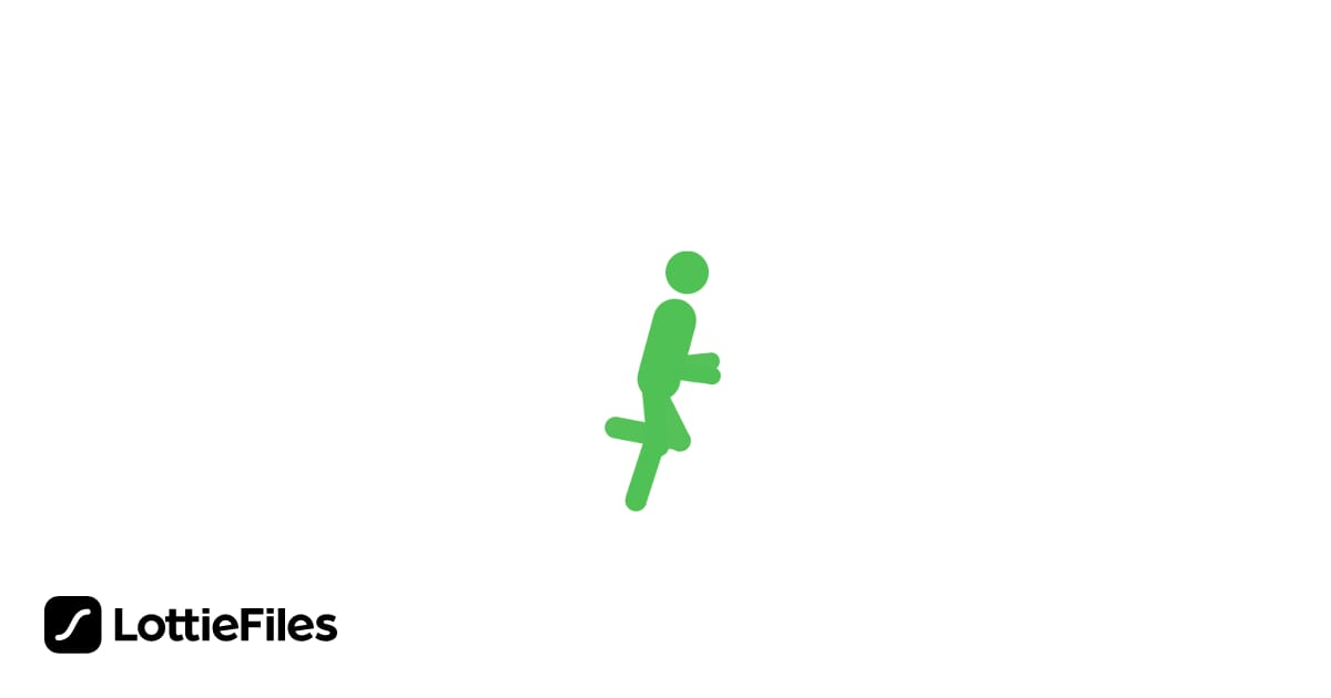 Free running man green Animation by Mehmet ŞAKAR | LottieFiles