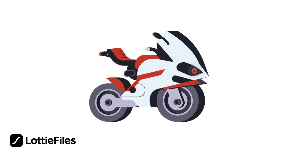 Free Motobike Animation Animation by Tam Doan | LottieFiles