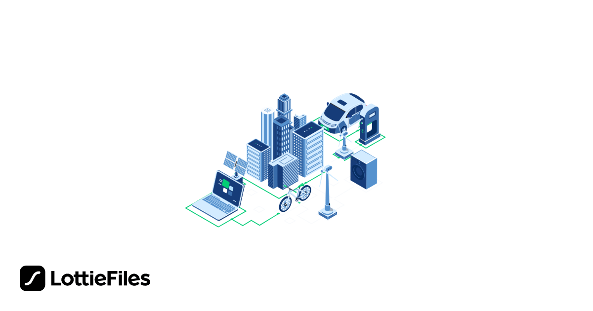 Free Smart City Animation by Jay Baulch | LottieFiles