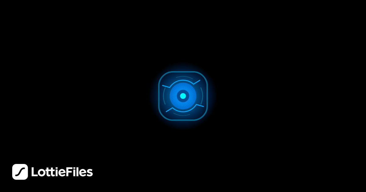 Free Iris Scanning Animation by Aneesh Ravi | LottieFiles