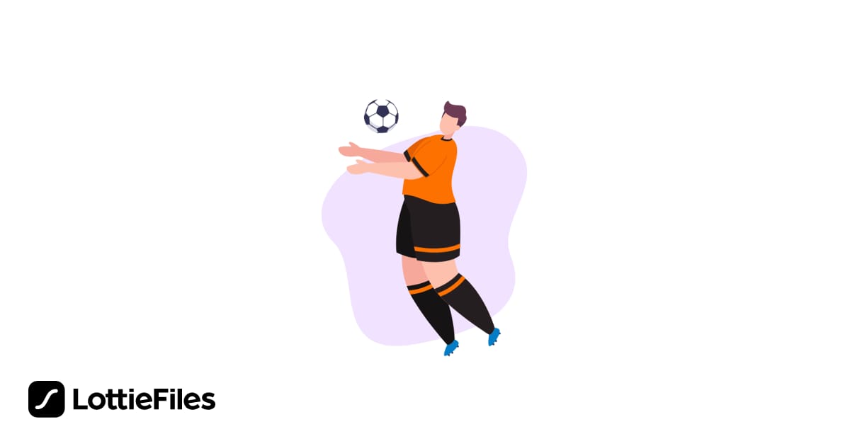 Free Soccer player ball receive on body Animation by Abdul Latif ...