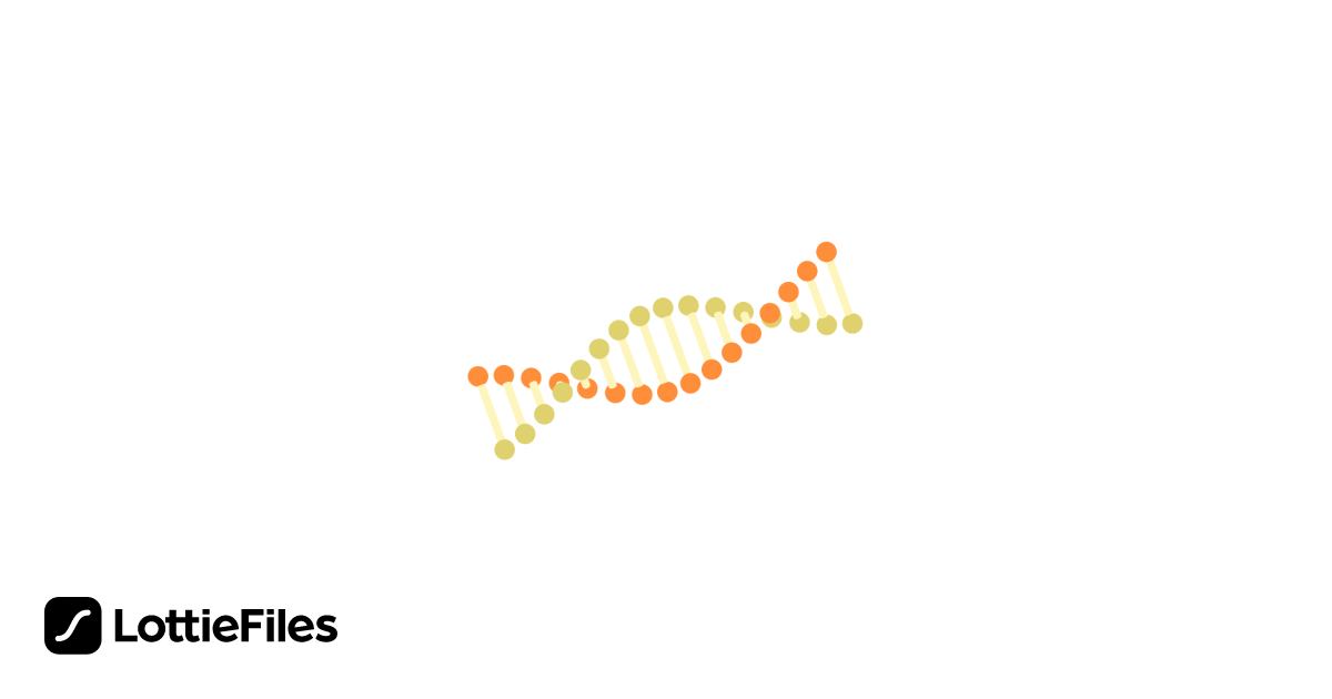 Free dna laranja yellow Animation by null | LottieFiles