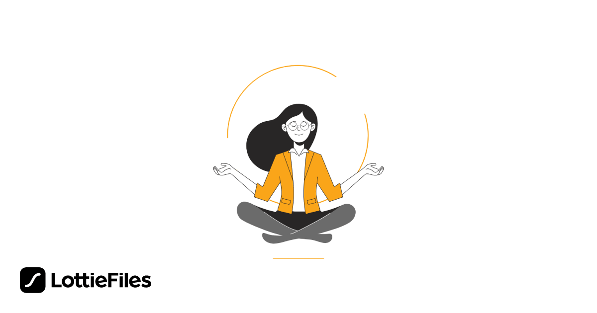 Free Meditation Animation by Senpai | LottieFiles
