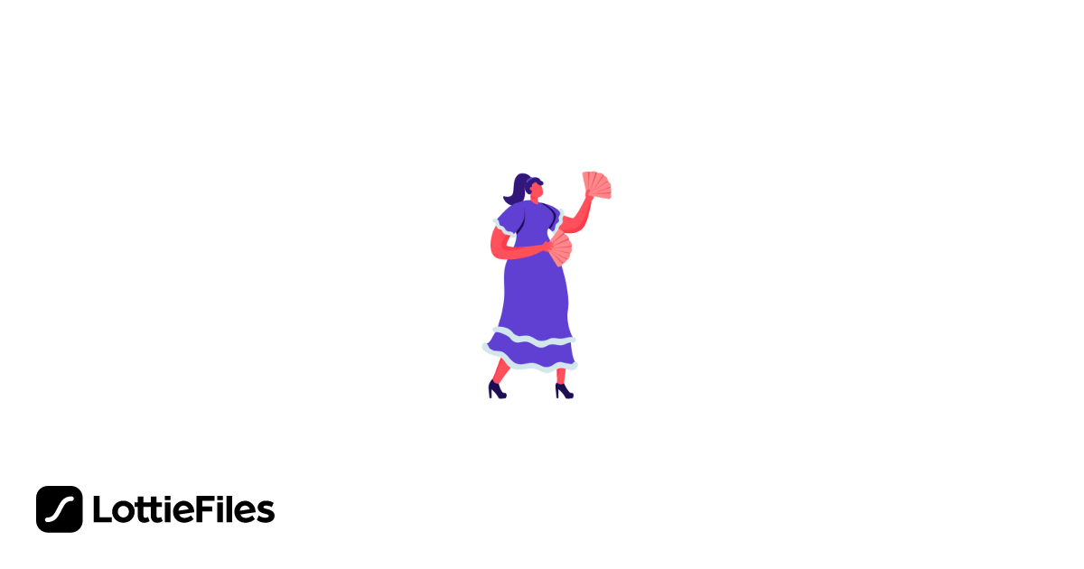 Free Lady dancing animation Animation by Ubed Khan | LottieFiles
