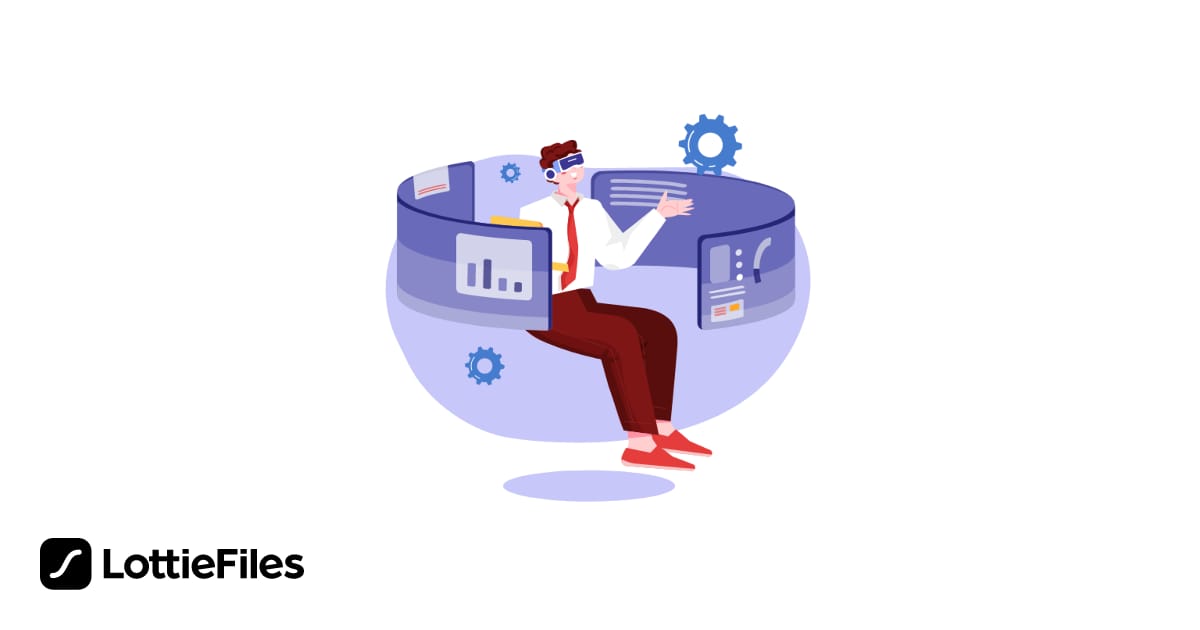 Free Metaverse Technology Animation by Abdul Latif | LottieFiles