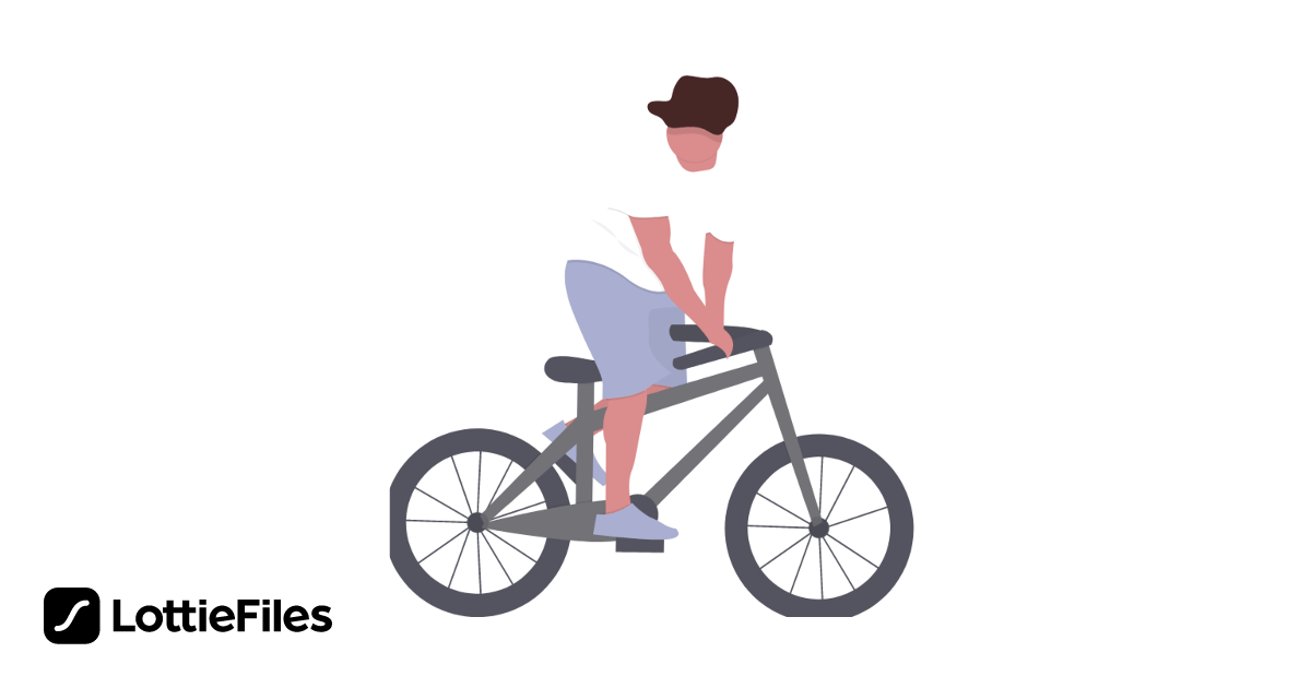 Free cycle boy Animation by FAYSAL KHAN | LottieFiles