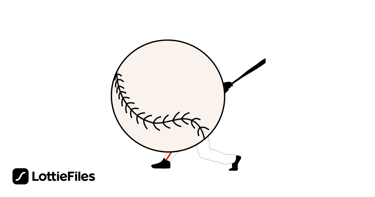 Free Baseball Animation by Ирина Бондаренко | LottieFiles