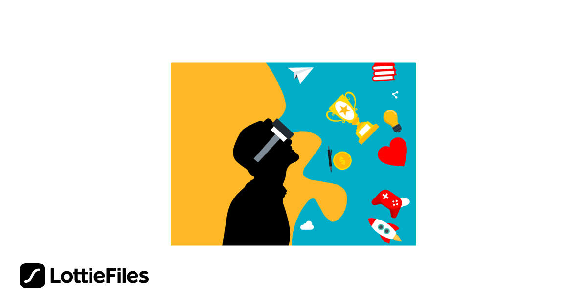 Free VR METAVERSE Animation by LifeSigner | LottieFiles